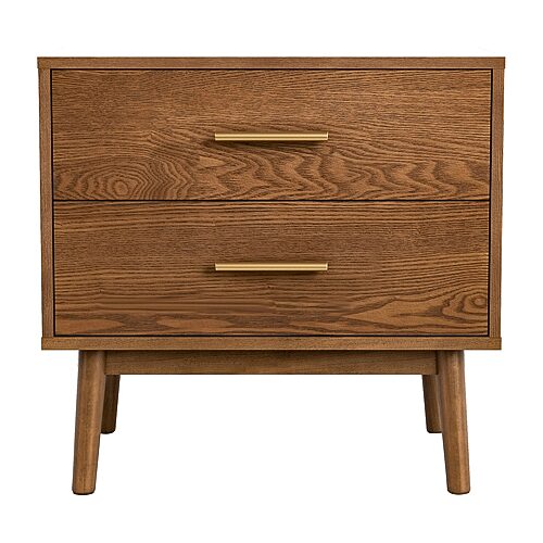 Click here for Furniture of America Pinner 2-Drawer Nightstand  O... prices
