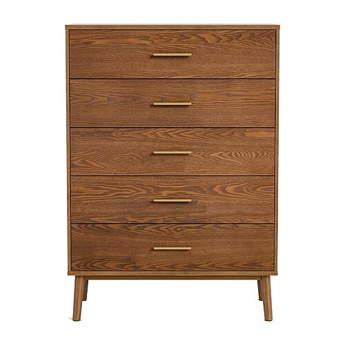Click here for Furniture of America Pinner 5-Drawer Chest  One Si... prices