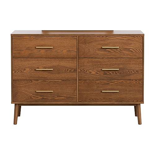 Click here for Furniture of America Pinner 6-Drawer Dresser  One... prices