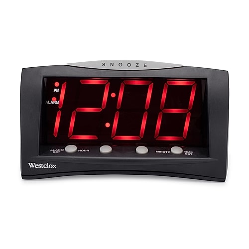 Click here for Westclox 1.8 Snooze Alarm Clock  One Size  Black prices