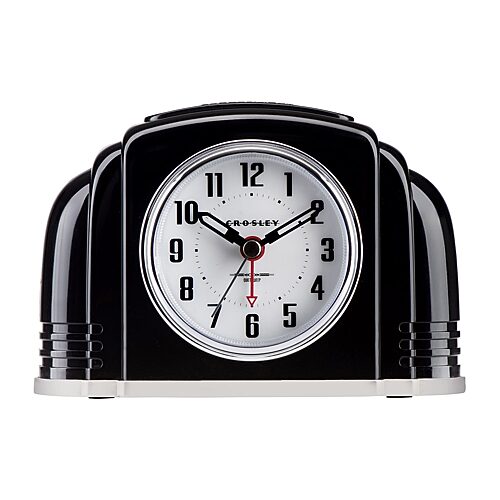 Click here for Crosley Black Vintage Alarm Clock  One Size  Black prices