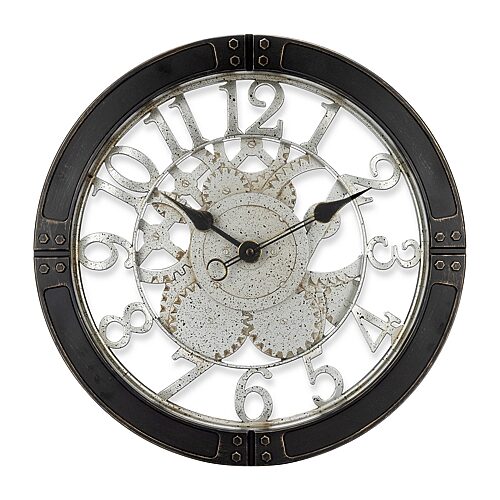 Click here for Westclox 16 Bronze Gears Analog Wall Clock  One Si... prices