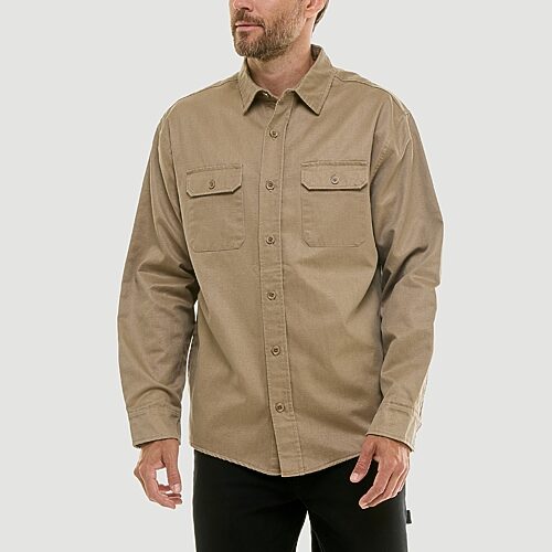 Click here for Hallstatt Mens Midweight Shirt Jacket  Medium  Bro... prices