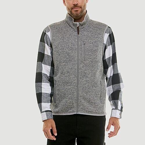 Click here for Hallstatt Mens Midweight Fleece Vest  Xx-large  Gr... prices