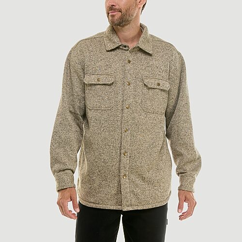 Click here for Hallstatt Mens Fleece Midweight Shirt Jacket  X-la... prices