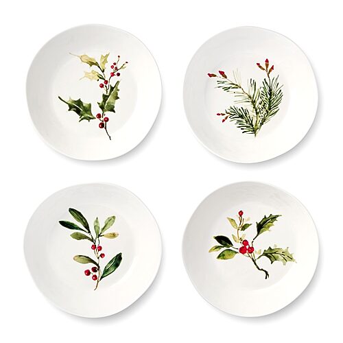 Click here for Certified International Holly And Vines 4-pc. Ston... prices