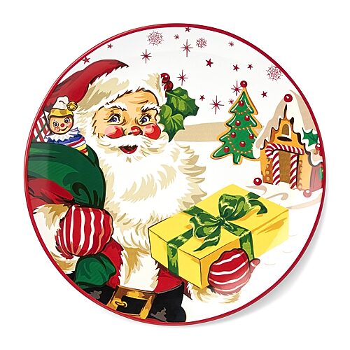 Click here for Certified International SantaS Retro Christmas 4-p... prices