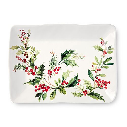 Click here for Certified International Holly And Vines Stoneware... prices