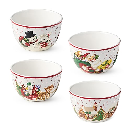 Click here for Certified International SantaS Retro Christmas 4-p... prices