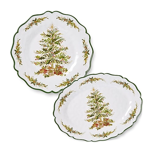 Click here for Certified International Holly Tree 2-pc. Serving P... prices