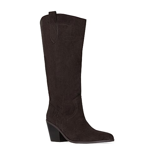 Click here for RM Rebecca Minkoff Womens Nicole Stacked Heel Cowb... prices