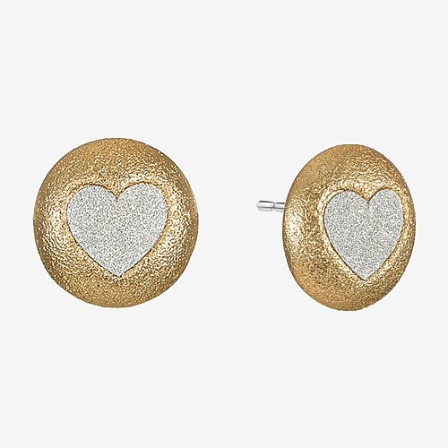 Click here for Monet Jewelry 18mm Heart Stud Earrings  One Size... prices