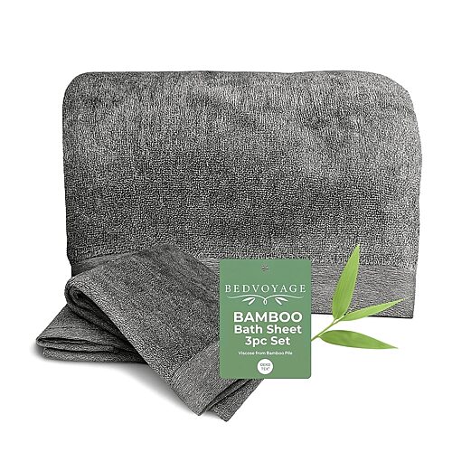 Click here for Bedvoyage 3-pc. Solid Bath Towel Set  One Size  Bl... prices