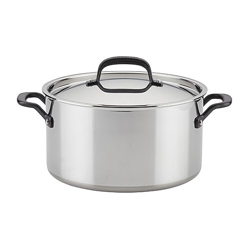Click here for KitchenAid 5-Ply Clad Stainless Steel 8-qt. Stockp... prices