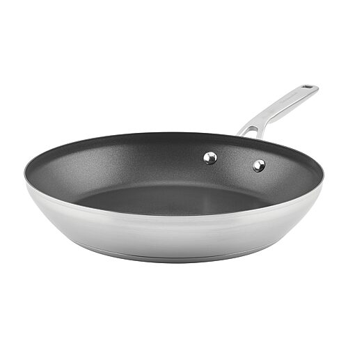 Click here for KitchenAid 3-Ply Stainless Steel 12 Frying Pan  On... prices