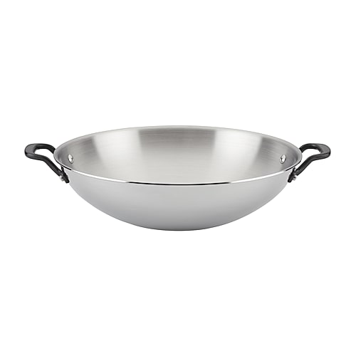 Click here for KitchenAid 5-Ply Clad Stainless Steel 15 Wok  One... prices