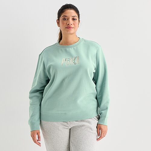 Click here for PUMA Womens Crew Neck Long Sleeve Plus Sweatshirt... prices