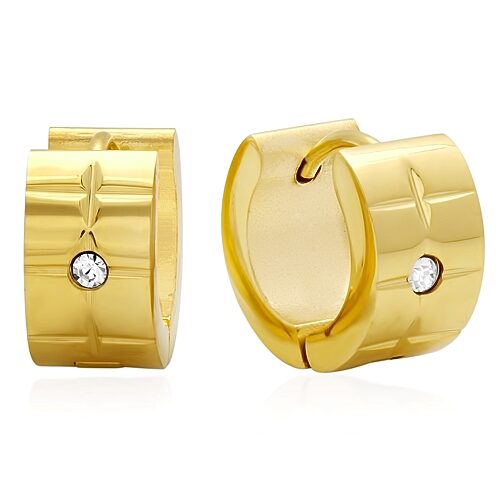 Click here for Unisex Adult White Crystal Stainless Steel 13mm Ho... prices