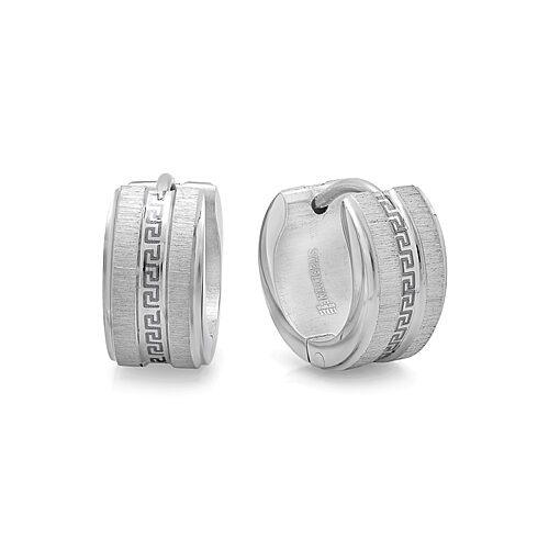 Click here for Steeltime Unisex Adult Stainless Steel 13mm Hoop E... prices