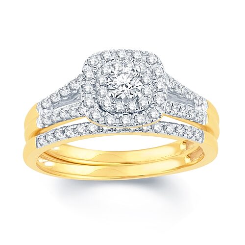 Click here for Womens 1/2 CT. T.W. Natural White Diamond Cushion... prices