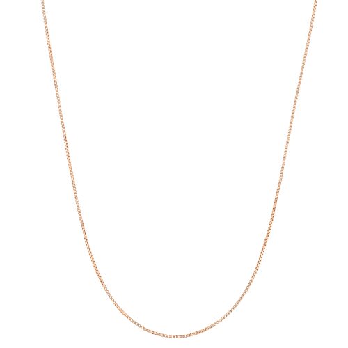 Click here for Unisex Adult 14K Gold Over Silver 23 Inch Box Chai... prices