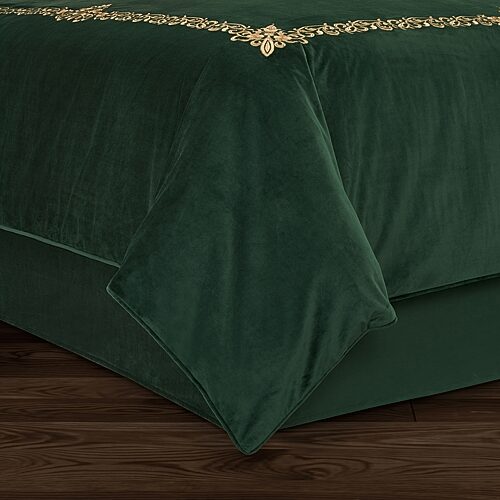 Click here for Queen Street Nicholas 15 Bed Skirt  One Size  Gree... prices