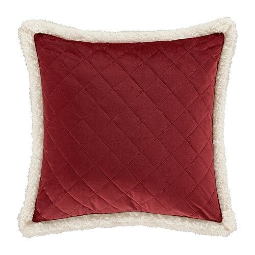 Click here for J. Queen New York Casey Sherpa Crimson 18in. Quilt... prices