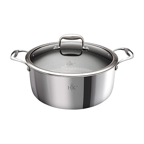 Click here for Hells Kitchen Ceramic Hybrid 7.5-Qt Stockpot & Lid... prices