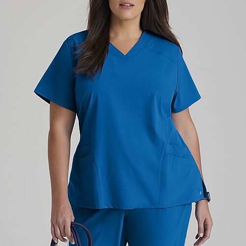 Click here for Barco One 5106 Pulse 5-Pocket Womens Plus Tall V N... prices