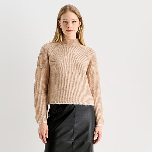 Click here for Worthington Womens Mock Neck Long Sleeve Pullover... prices