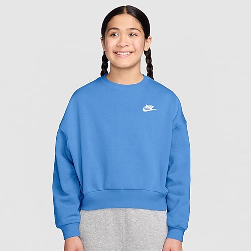 Click here for Nike Club Big Kid Girls Crew Neck Fleece Long Slee... prices