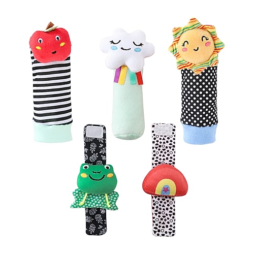 Click here for The Peanutshell Montessori Baby Rattle Socks and W... prices