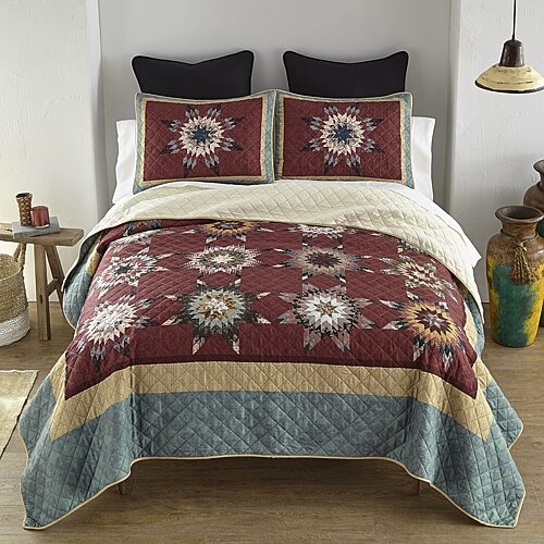 Click here for Donna Sharp Southern Star 3-Pc 3-pc. Quilt Set  On... prices