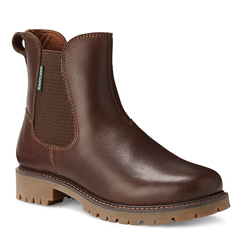 Click here for Eastland Womens Ida Chelsea Block Heel Boots  6 Me... prices