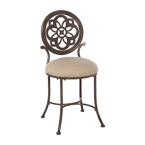 Click here for Hillsdale House Vanity Stool  One Size  White prices