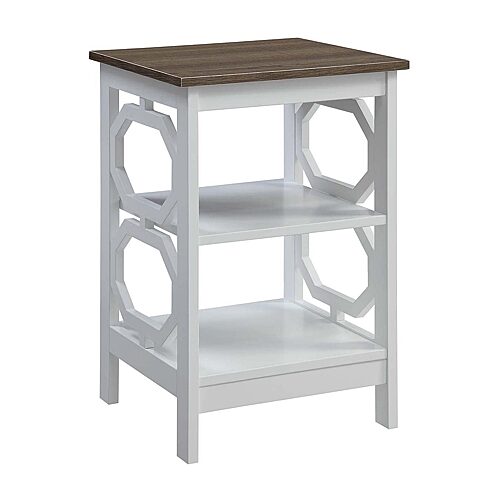 Click here for Omega End Table  One Size  White prices