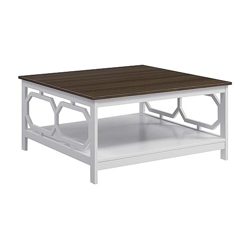 Click here for Omega Square Coffee Table  One Size  White prices