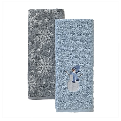 Click here for Saturday Knight Snowman Sled 2-pc. Hand Towel  One... prices