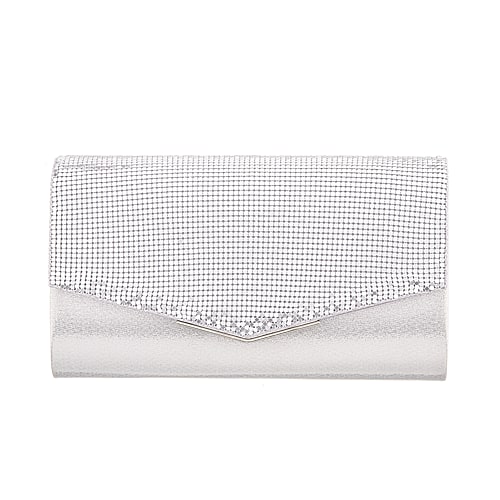 Click here for I. Miller I-Nippy Evening Bag  One Size  Silver prices