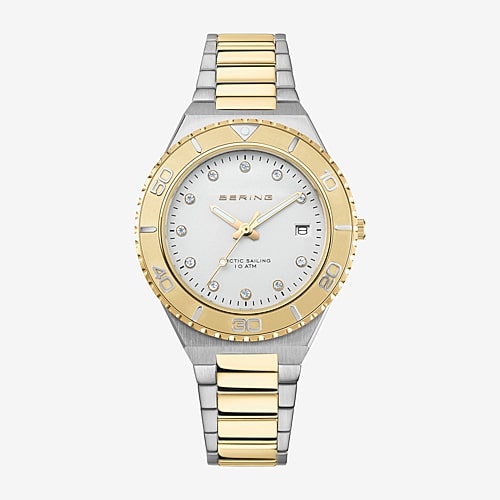 Click here for Bering Womens Two Tone Stainless Steel Bracelet Wa... prices