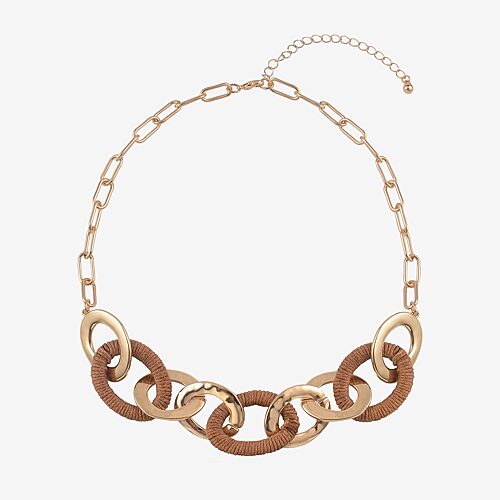 Click here for Mixit Gold Tone Womens 18 Inch Link Necklace  One... prices