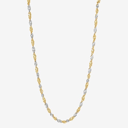 Click here for Mia Oro Womens 14K Gold 18 Inch Link Necklace  One... prices