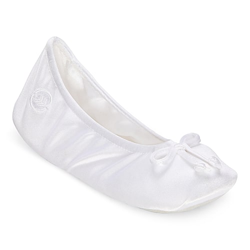 Click here for Isotoner Satin Womens Ballerina Slippers  Small  W... prices