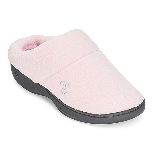 Click here for Isotoner Hoodback Womens Clog Slippers  9-10  Pink prices