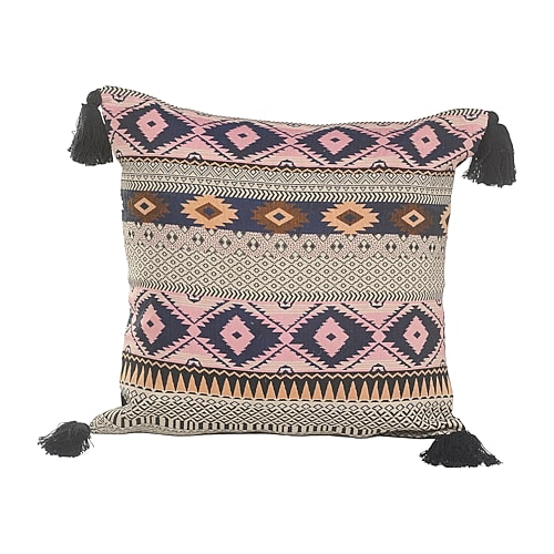 Click here for LR Home Mina Bohemian Square Throw Pillow  One Siz... prices