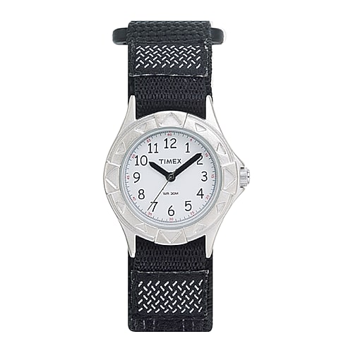 Click here for Timex My First Timex Outdoors Kids Black Nylon Fas... prices