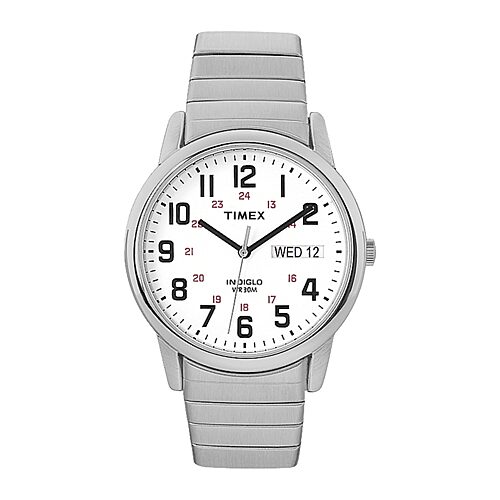 Click here for Timex Easy Reader Mens Stainless Steel Expansion S... prices