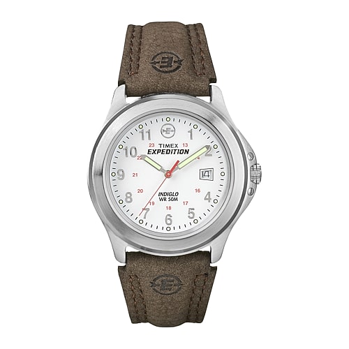 Click here for Timex Expedition Field Metal Mens Brown Leather St... prices
