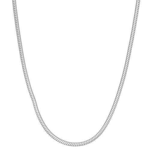 Click here for Unisex Adult Sterling Silver 24 Inch Chain Necklac... prices