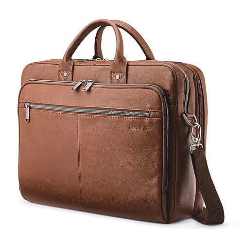 Click here for Samsonite Classic Leather Briefcase  One Size  Blu... prices